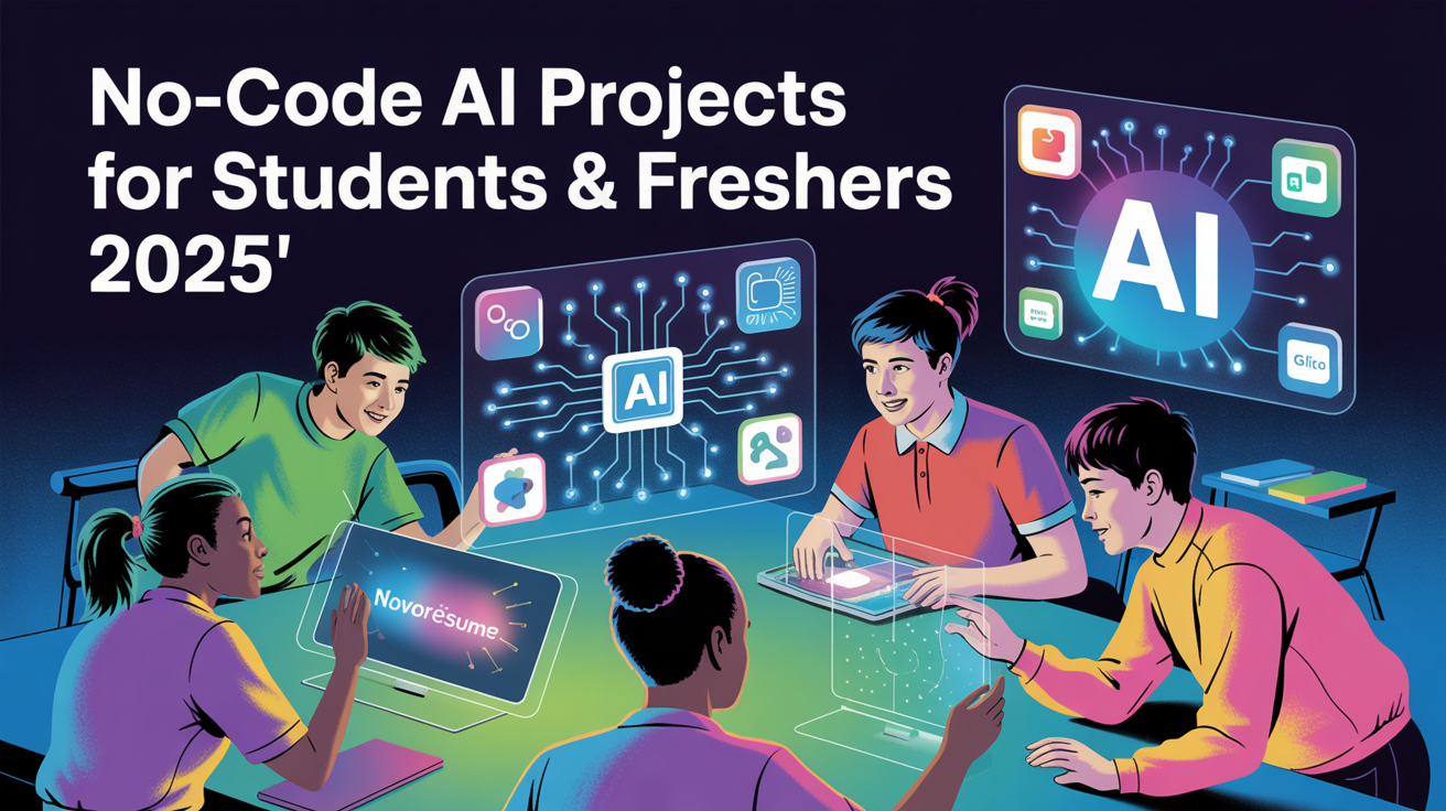 Top 10 No-Code AI Projects for Freshers & students - Common Jobs